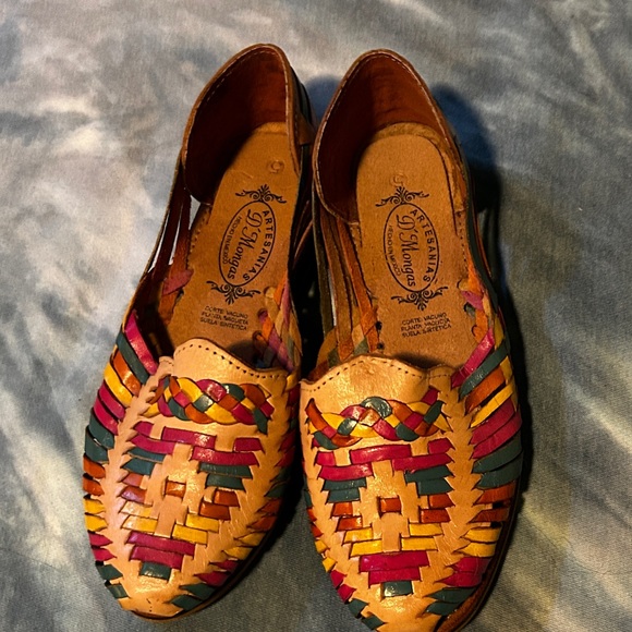 Shoes | Authentic Mexican Sandals Huaraches Size 885 Run A Little Small ...
